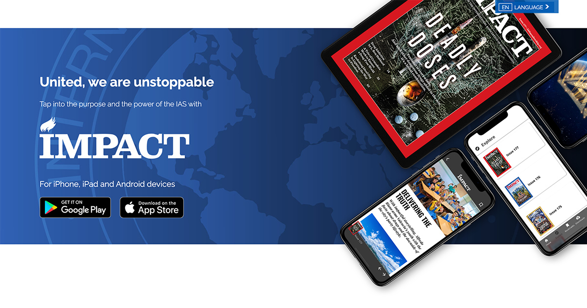 Download the IMPACT magazine app today