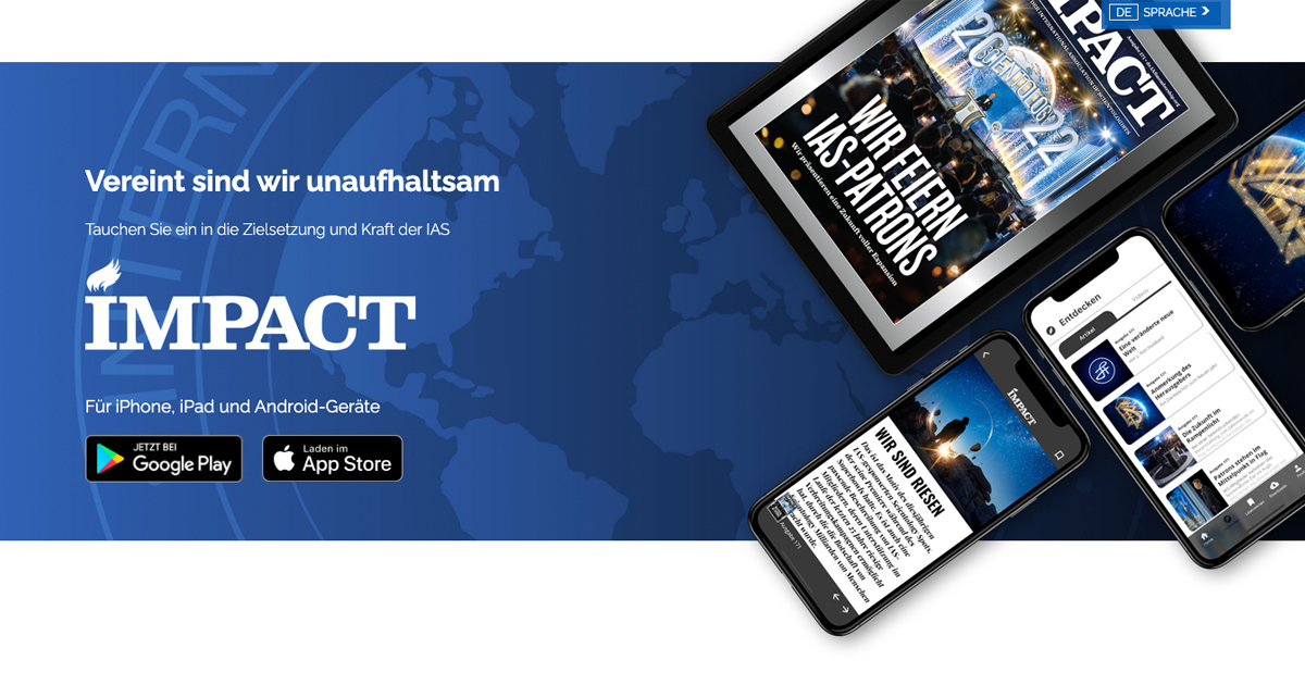 Downloaden Sie die IMPACT Magazin App noch heute