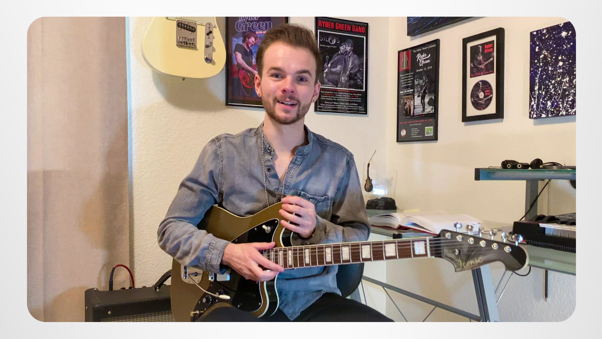 Songwriter Ryder @home