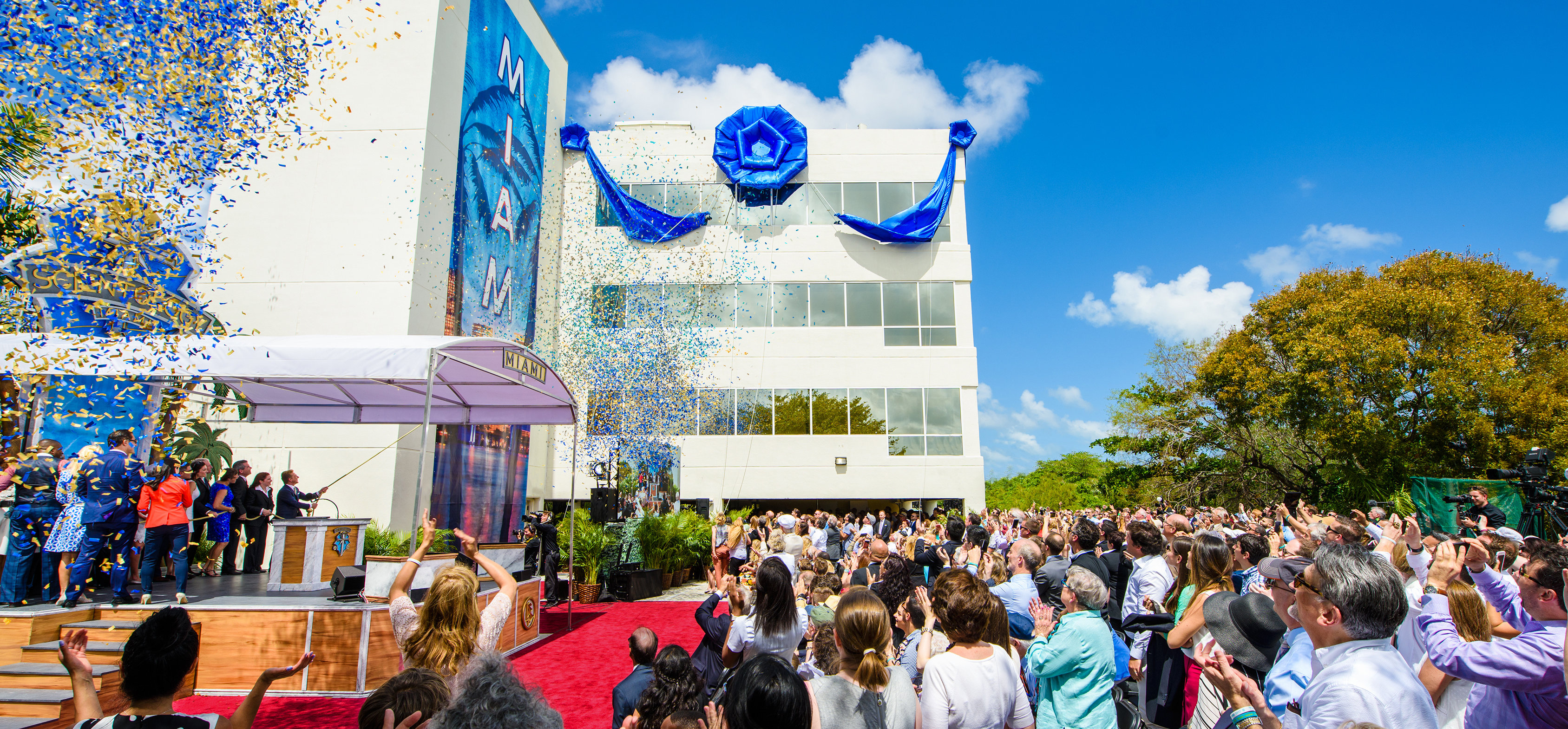 A Magical Welcome Greets Miami’s New Church of Scientology