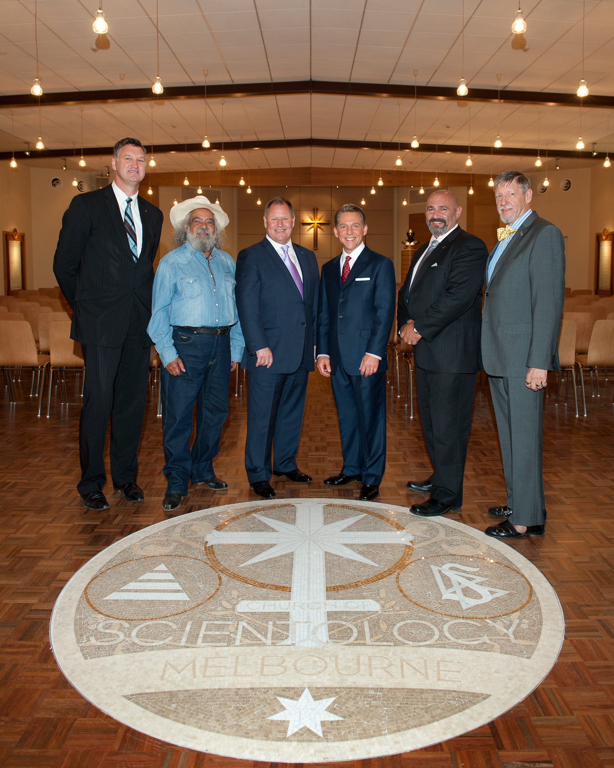 Ribbon Falls on Australia's First Ideal Church of Scientology