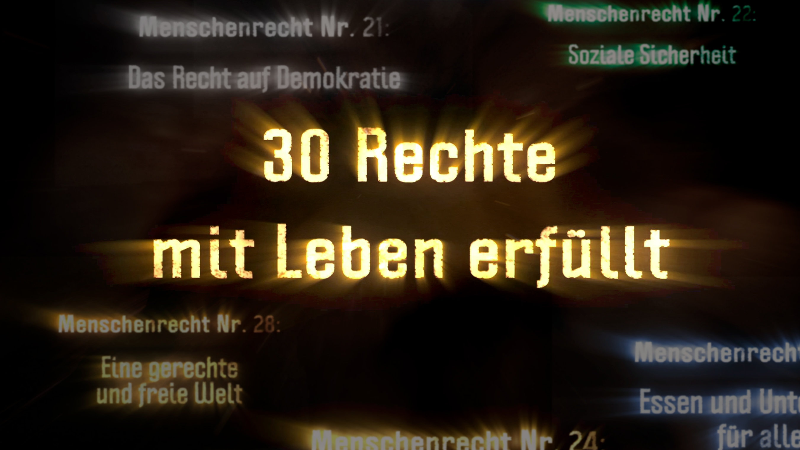 30 Rechte mit Leben erfüllt | Scientology Network Social Spots