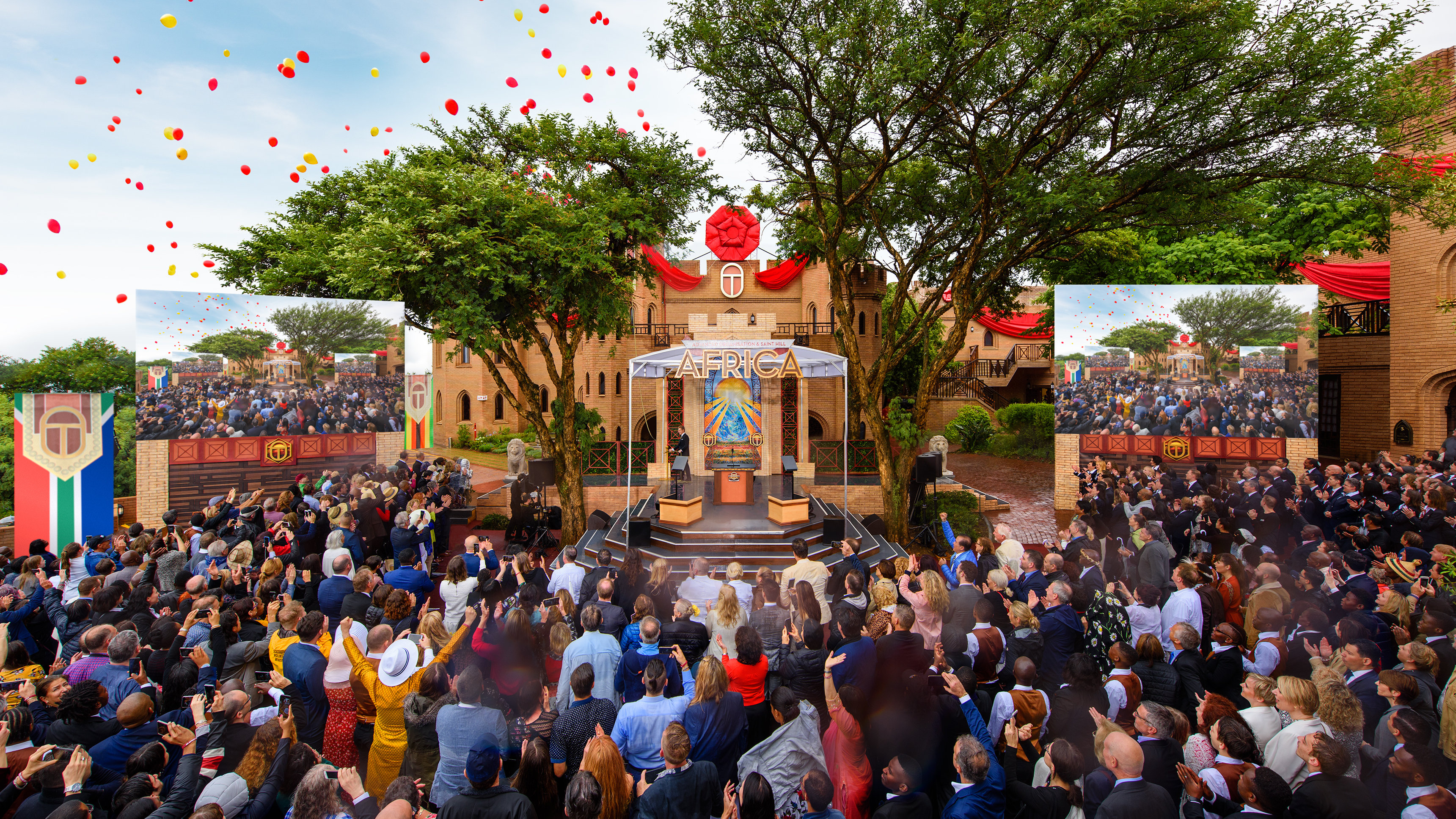 Winds of Change: Scientology Headquarters for Africa Springs to Life at ...