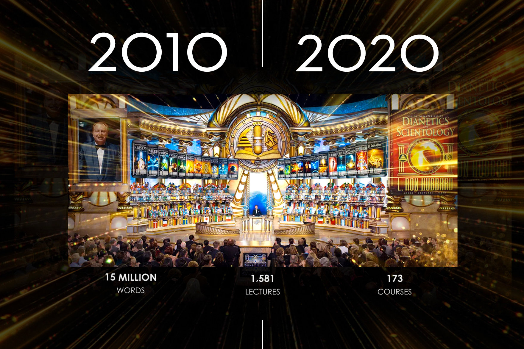 Das Ende eines Jahrzehnts, Beginn der Ewigkeit: Neujahrsfeier krönt ...