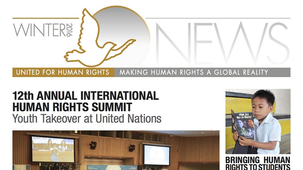 United For Human Rights - Newsletters