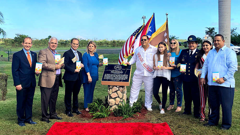Dorado, Puerto Rico, Inaugurates a Way to Happiness Pathway