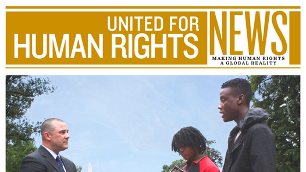 United for Human Rights Newsletter - 240,000 At-Risk Youth Learn to ...