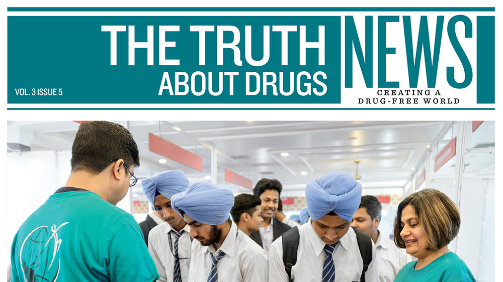 Newsletter - Teaching India’s 1.3 Billion to Live Drug-Free