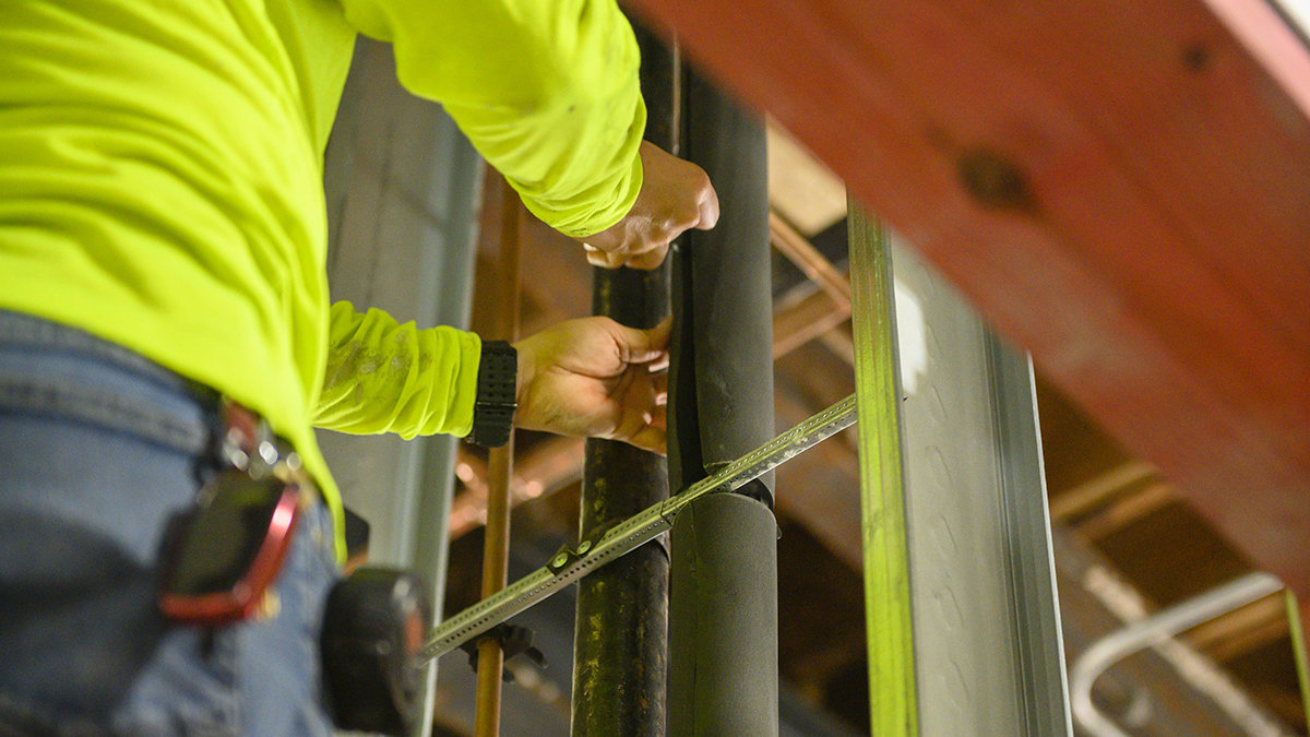 Pipe Insulation Work Advances with First-Floor Installation at the ...