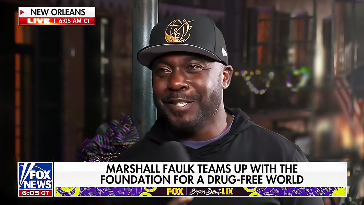 Drug Prevention Hero Marshall Faulk Is Real Super Bowl MVP