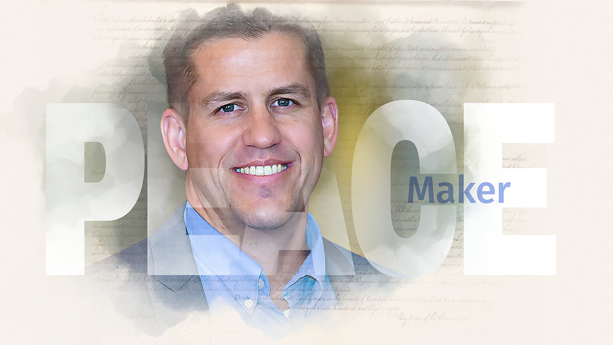 First Amendment Scholar Steven Collis Is on a Peace Mission