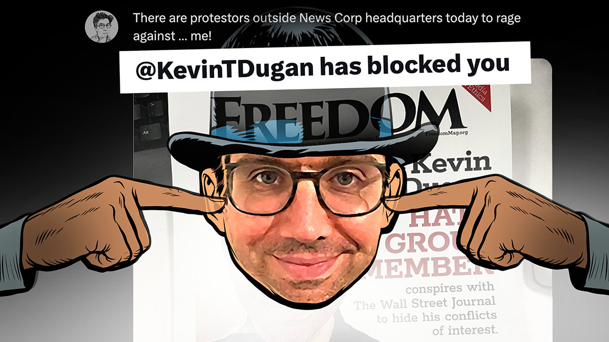 WSJ’s Kevin Dugan Lies to Everyone Again—While Broadcasting His Own ...