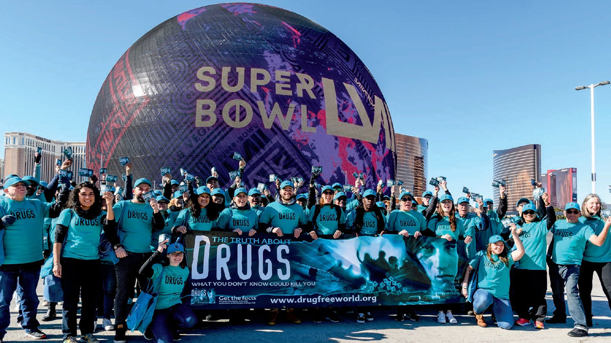 Leading the Charge Against Drug Abuse at Super Bowl LVIII