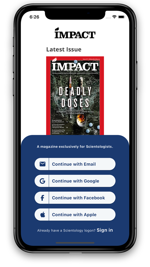 Download the IMPACT magazine app today