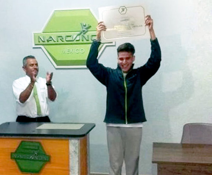 Historia de éxito Estudiante Narconon México