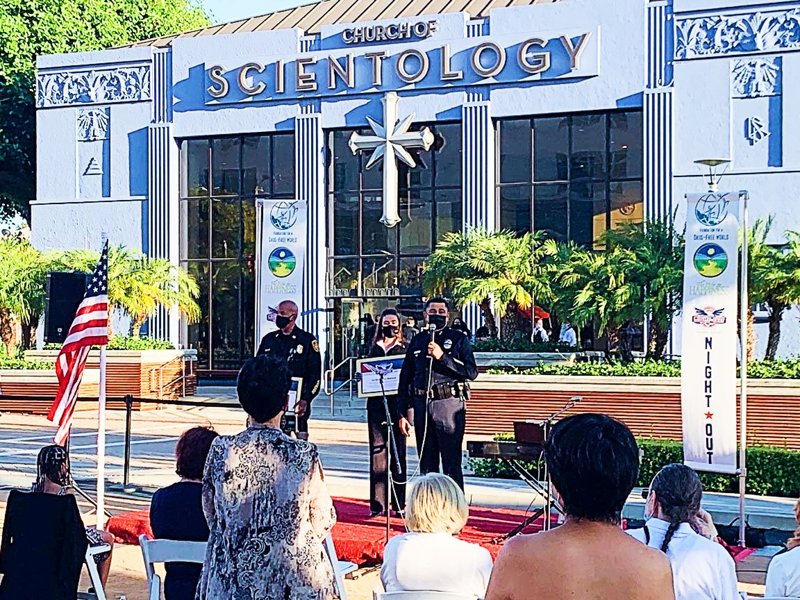 Churches of Scientology Promote Community Partnership on National Night Out