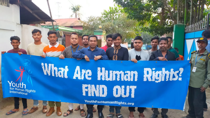 Standing Up for the Rights Everyone Has Simply Because They Are Human