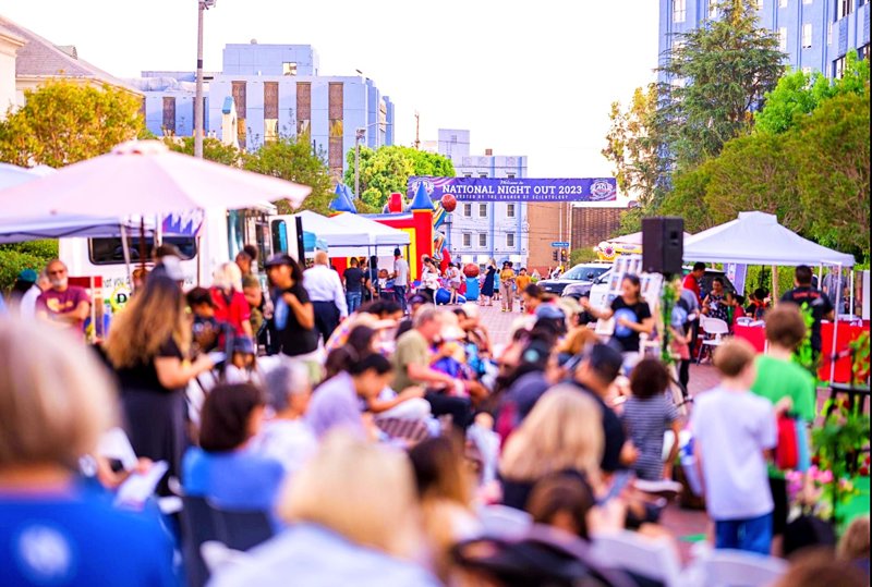Celebrating Community Partnerships at National Night Out on L. Ron ...