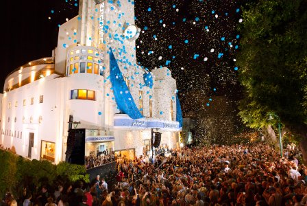 Ribbon Falls on Ideal Center of Scientology for the Middle East